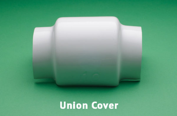 White PVC Fitting Covers - Speedline Corporation